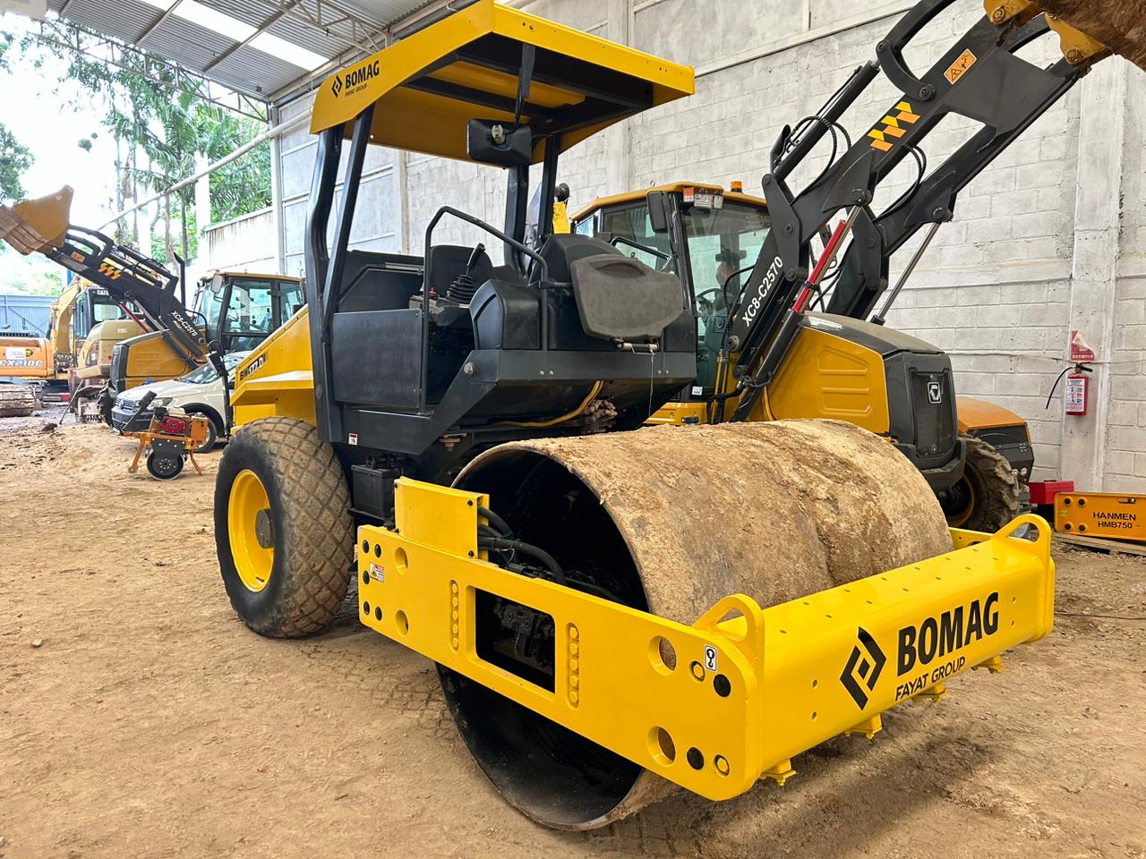 Vibro Compactador doble rodillo de 1Ton BM1200 - EXCAVATORSMX ...